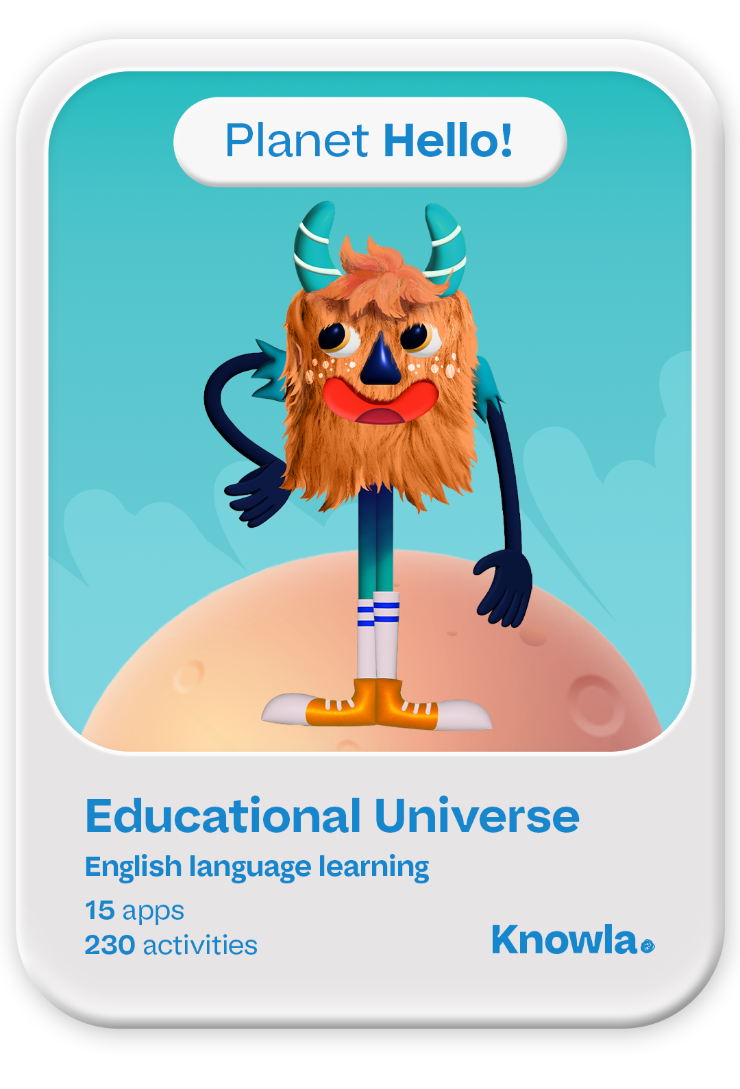 Application Knowla Educational Universe - Planet Hello!